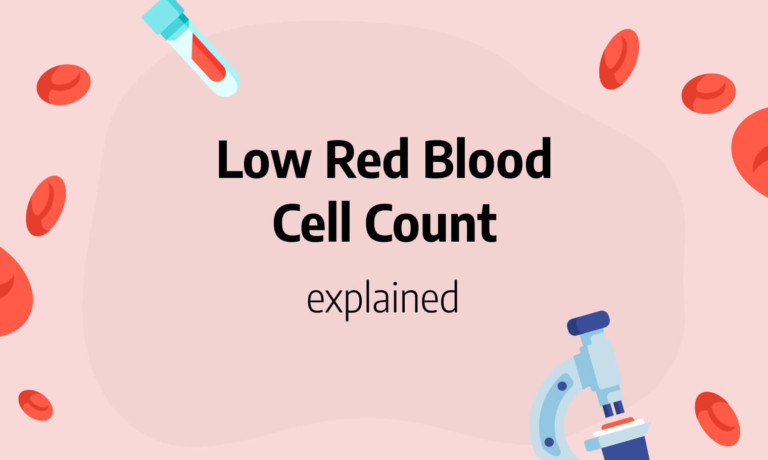 Low Red Blood Cell Count: Causes, Symptoms And Treatment