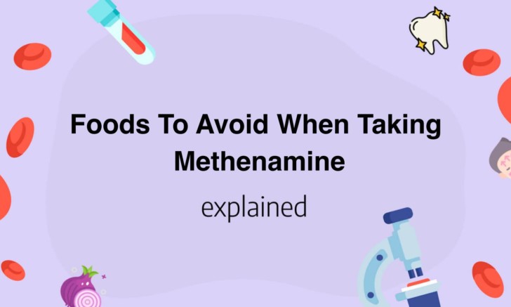 Foods To Avoid When Taking Methenamine